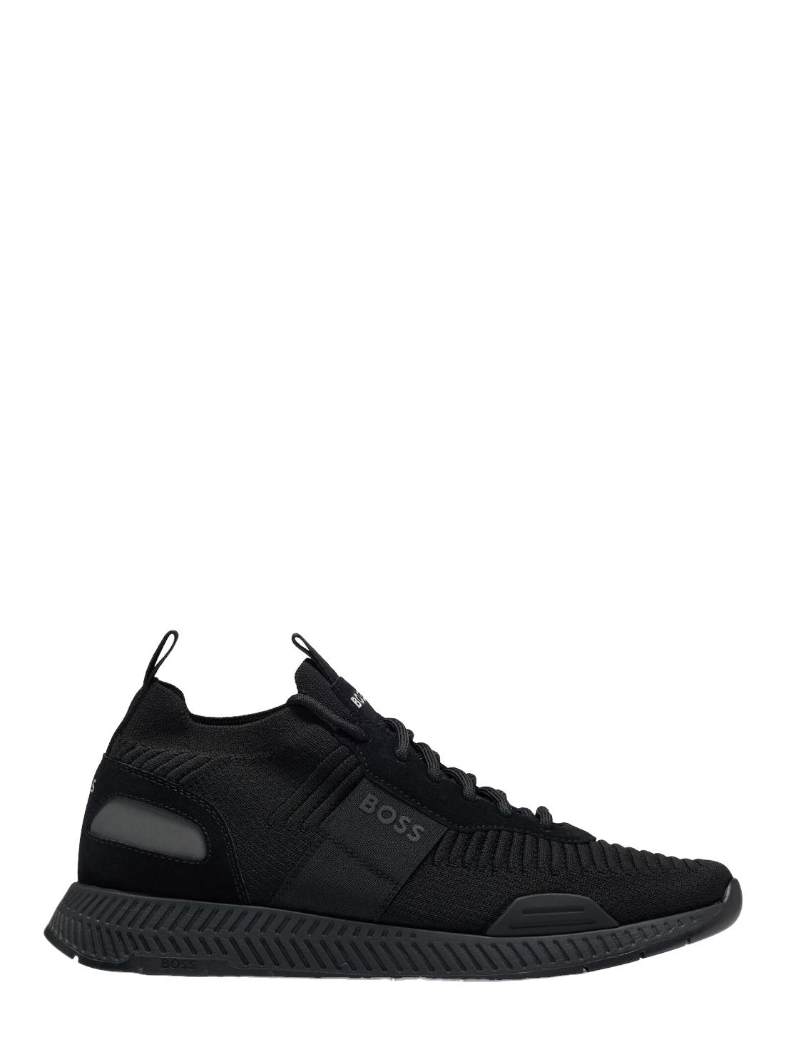 BOSS Knitted Low-Top Sneakers