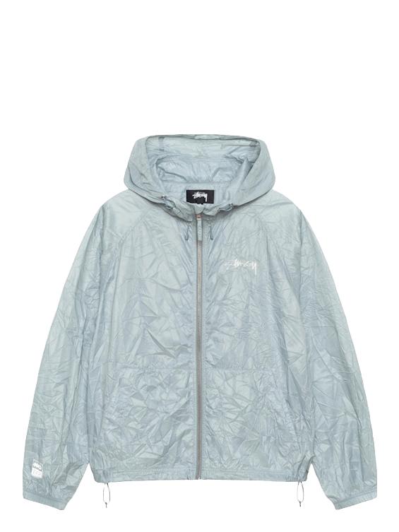 StüSsy Wrinkled Nylon Beach Shell Jacket - Magenta | Editorialist