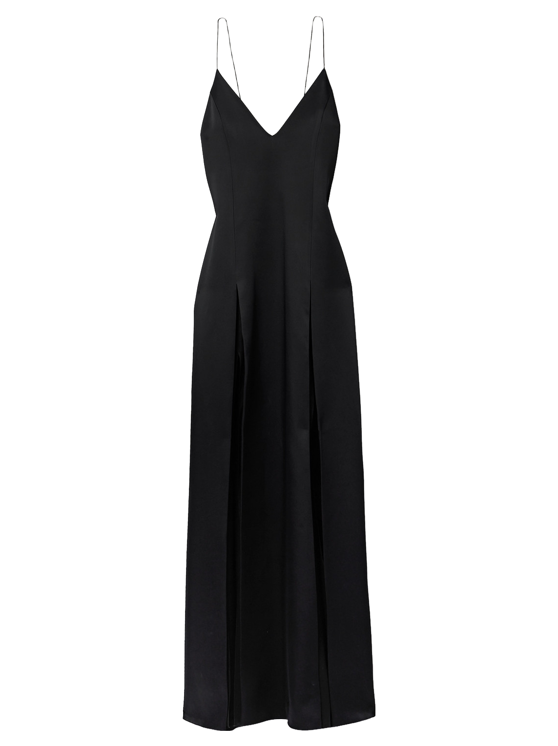 KHAITE Nonya Crepe Maxi Dress