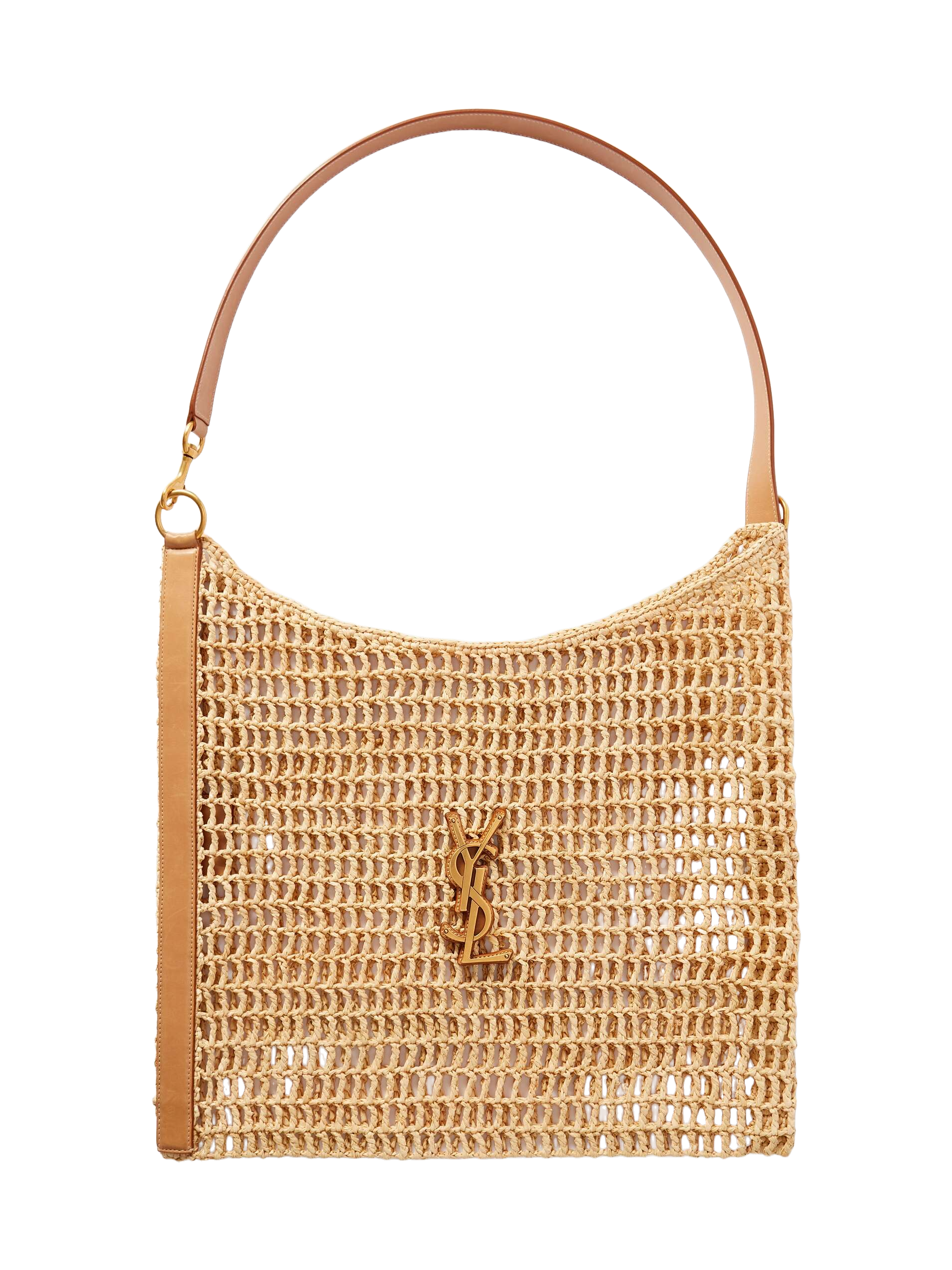 yslショルダーバック SUNSET MEDIUM IN SMOOTH LEATHER in White | Saint Laurent | YSL EN-US