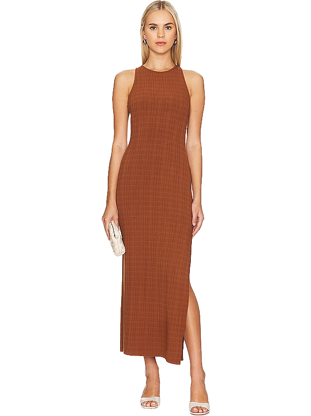 L*Space Francesca Dress In Brown In Coffee - 30% Off | Editorialist