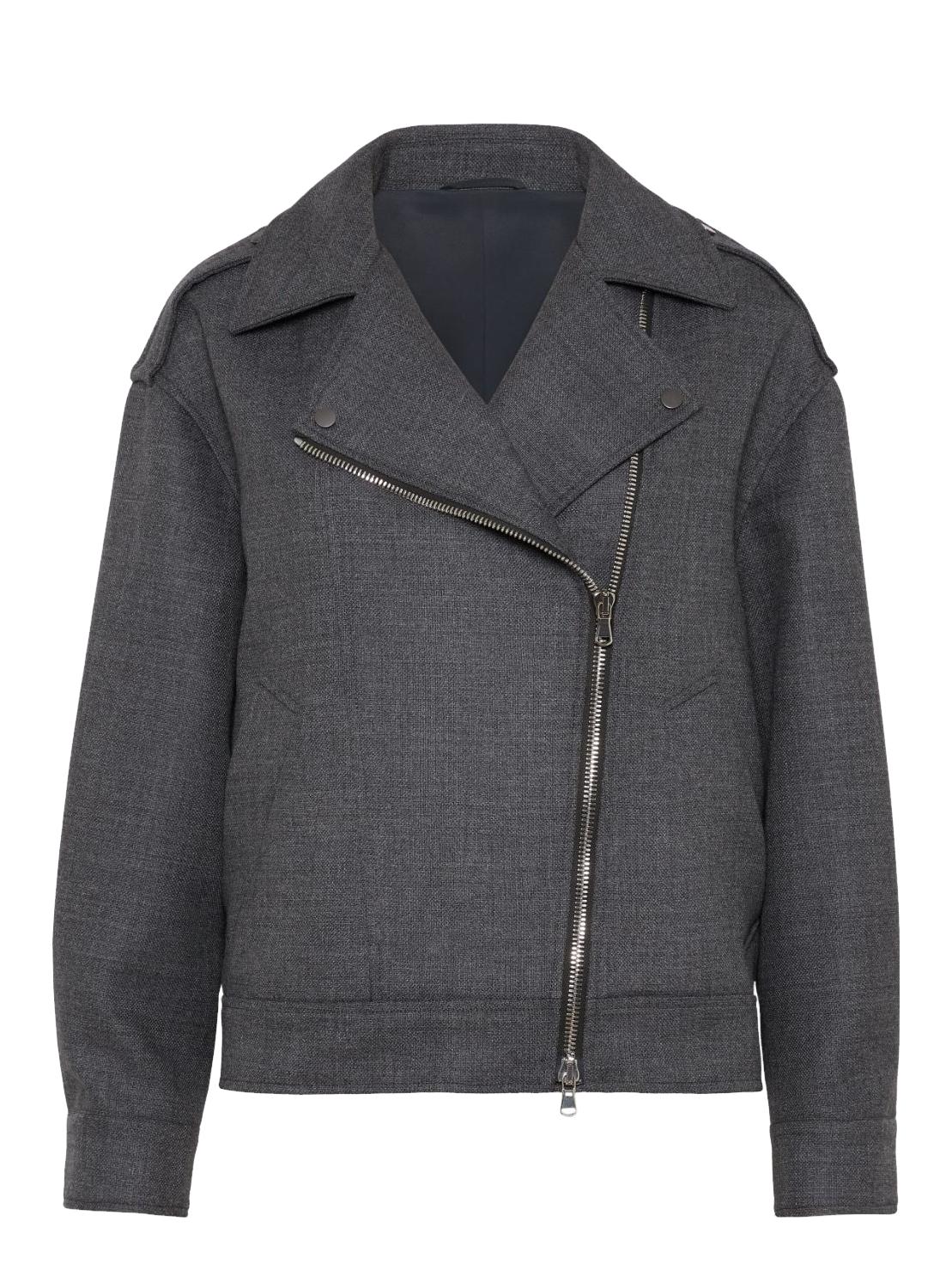 BRUNELLO CUCINELLI Brunello Cucinelli Virgin Wool Biker Jacket