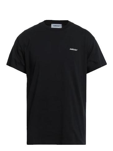 AMBUSH man t-shirt black size m cotton, polyester