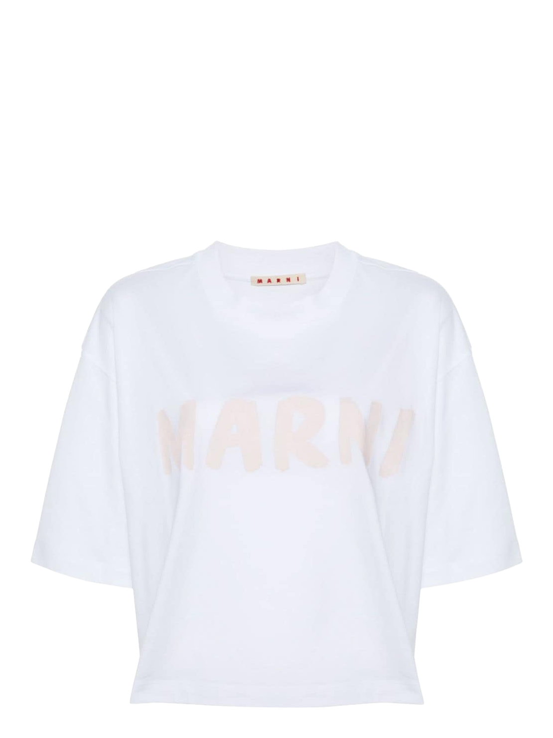 MARNI Marni Cropped Organic Cotton T-Shirt