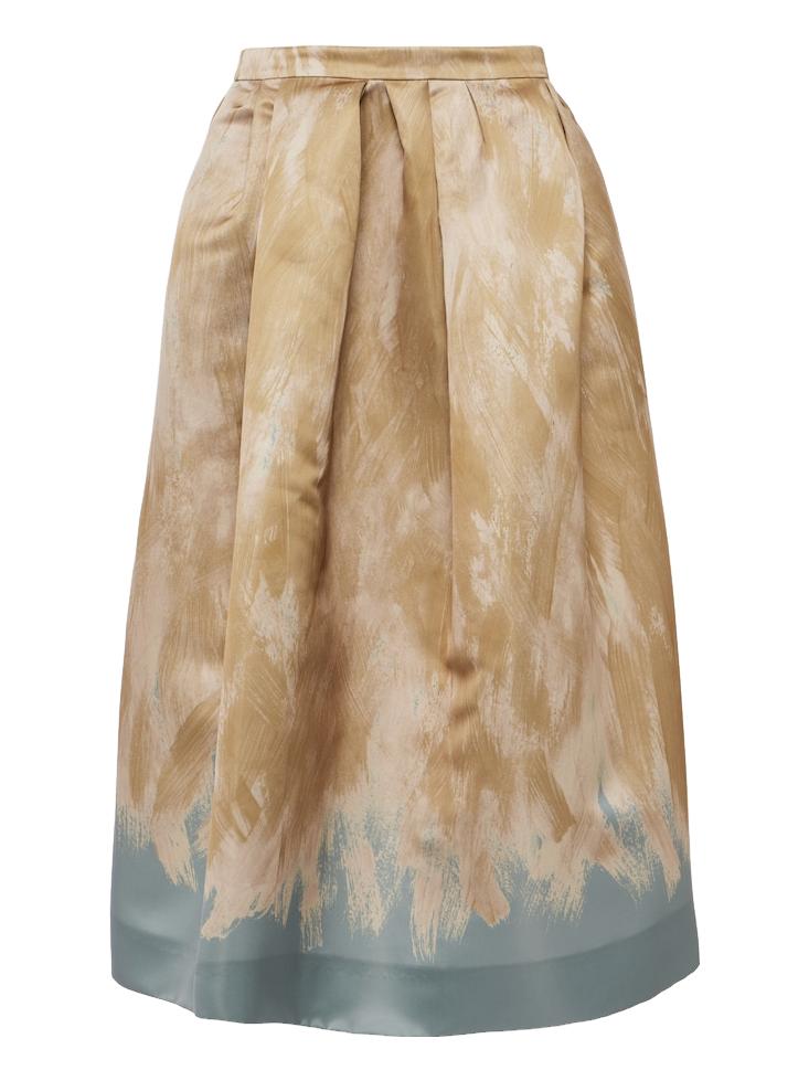 DRIES VAN NOTEN Dries Van Noten Printed High-Rise Midi Skirt