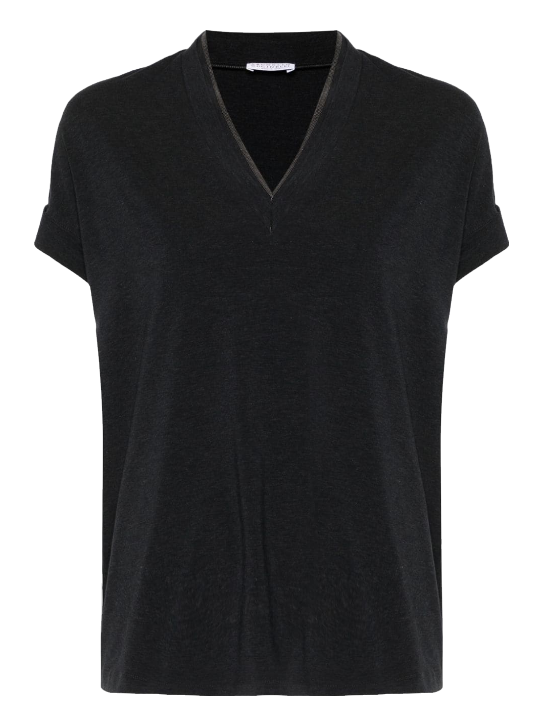 BRUNELLO CUCINELLI Monili-Chain Cotton T-Shirt
