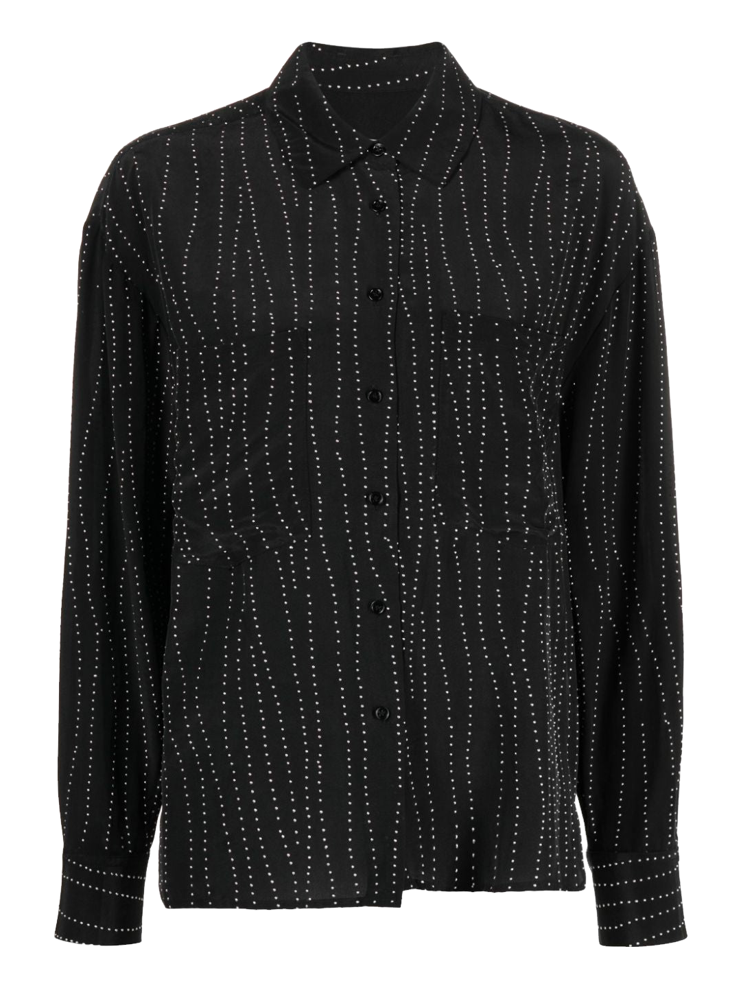 DRIES VAN NOTEN Dries Van Noten Striped Merino Wool Polo Shirt