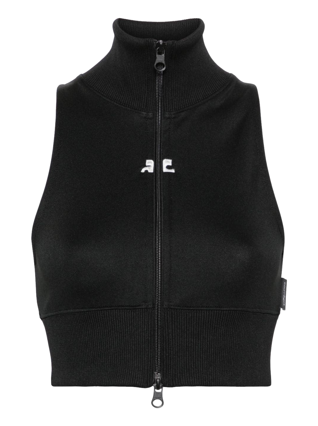 COURREGES Courreges Cropped Track Vest