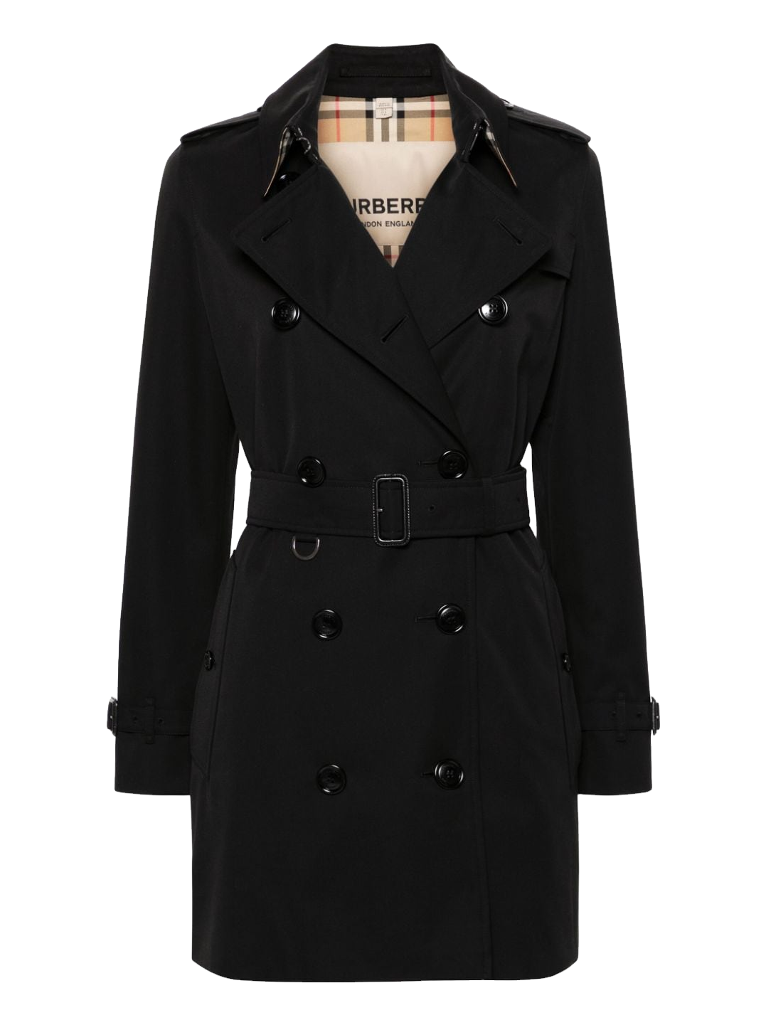 BURBERRY Kensington Cotton Trench Coat