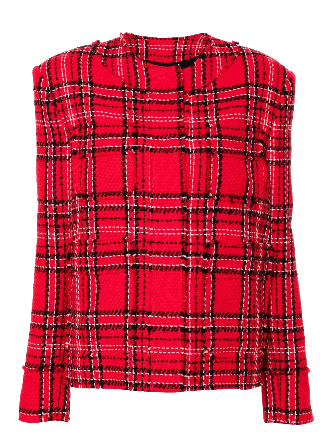 MSGM MSGM Checked Tweed Jacket
