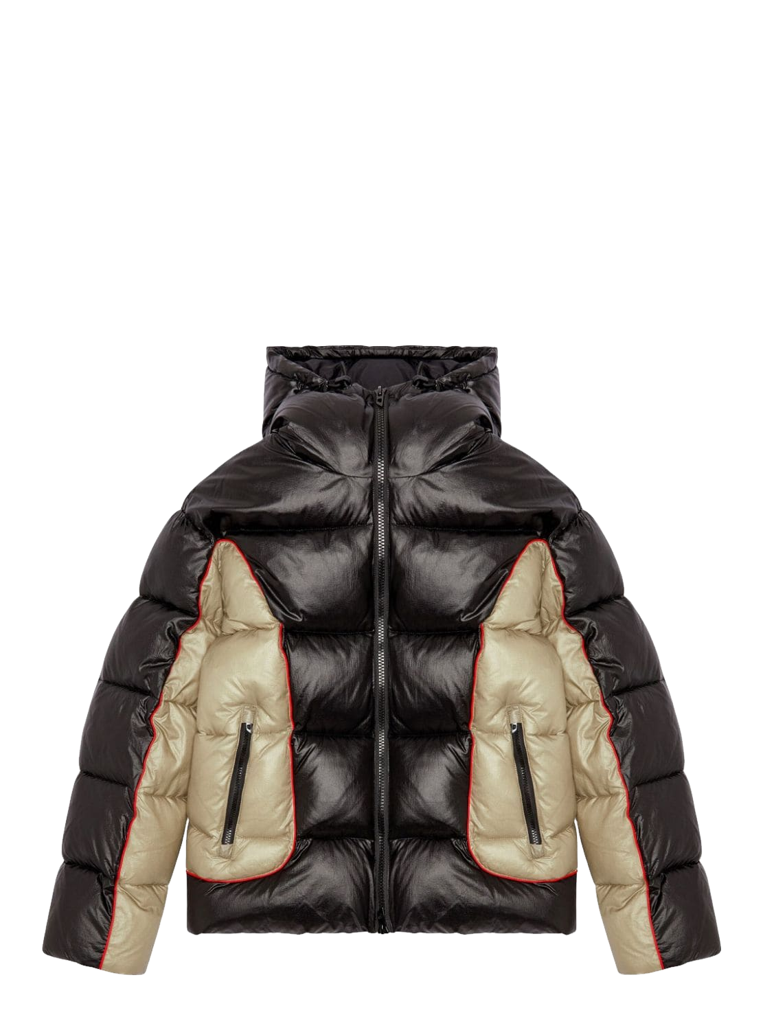 DIESEL® Diesel W-Ostend Panelled Padded Jacket