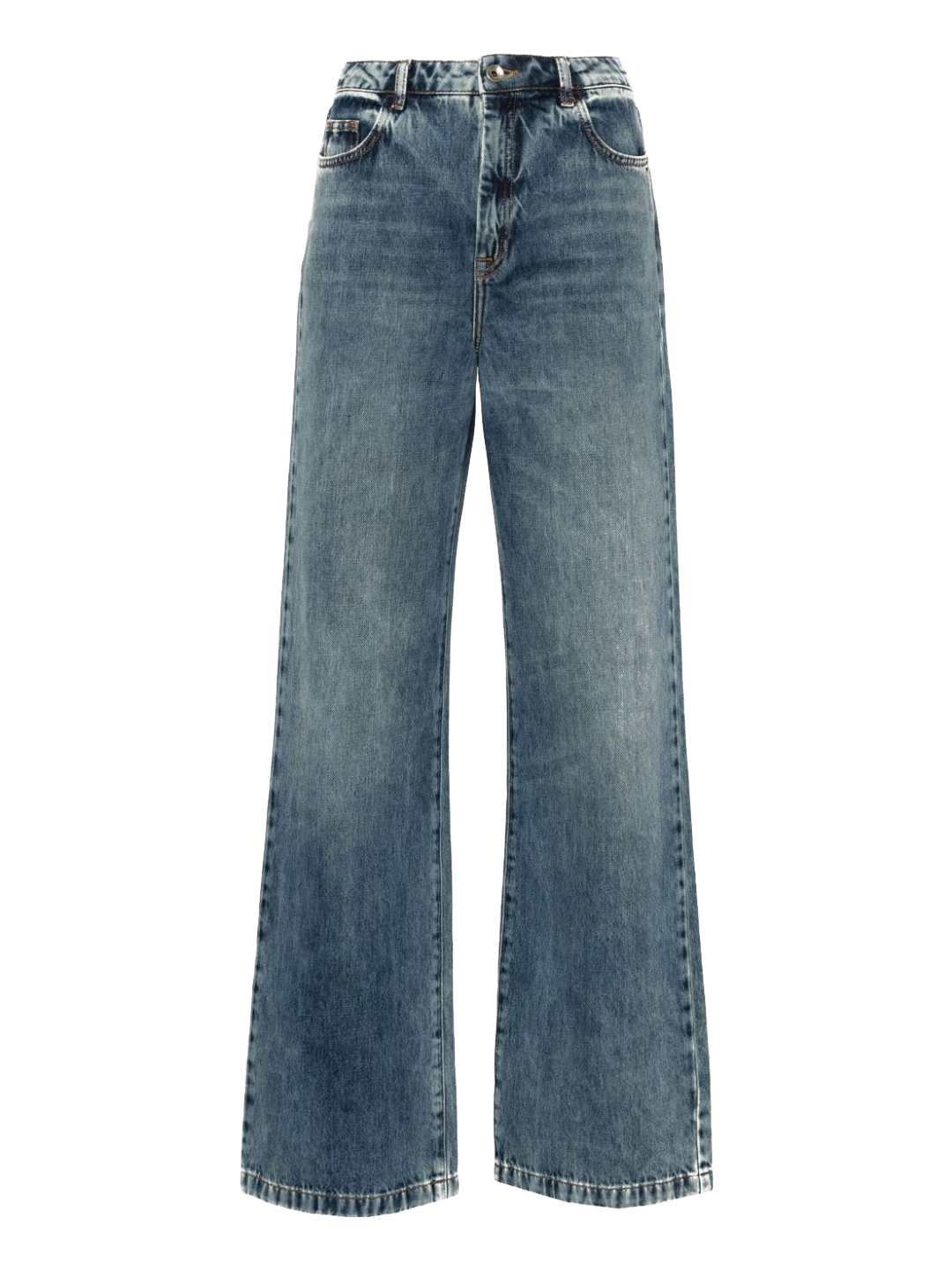 PATRIZIA PEPE Patrizia Pepe High-Rise Straight-Leg Jeans
