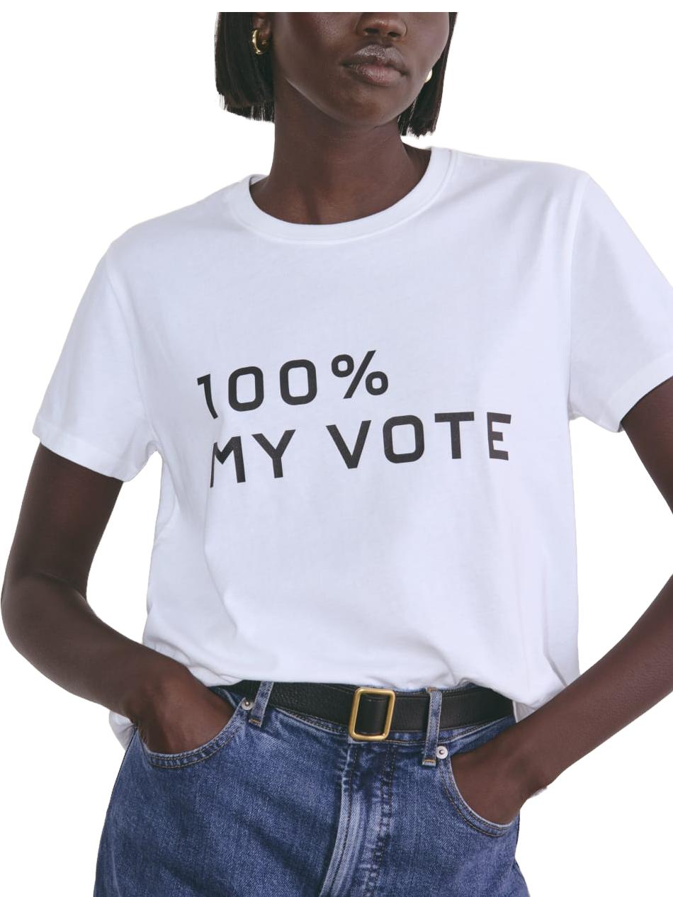 EVERLANE Essential Cotton Voter T-Shirt