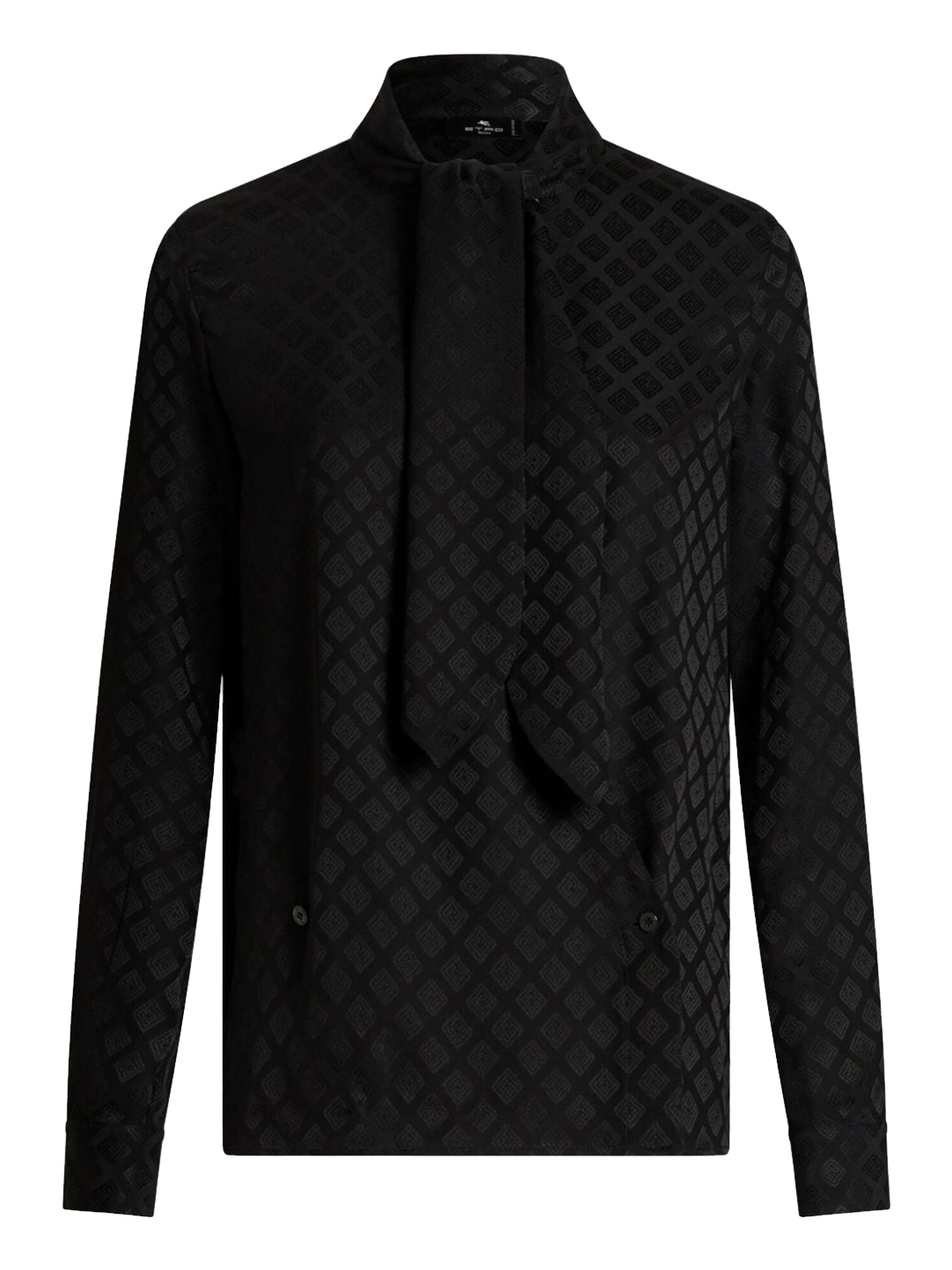 ETRO ETRO Scarf-Collar Jacquard Shirt