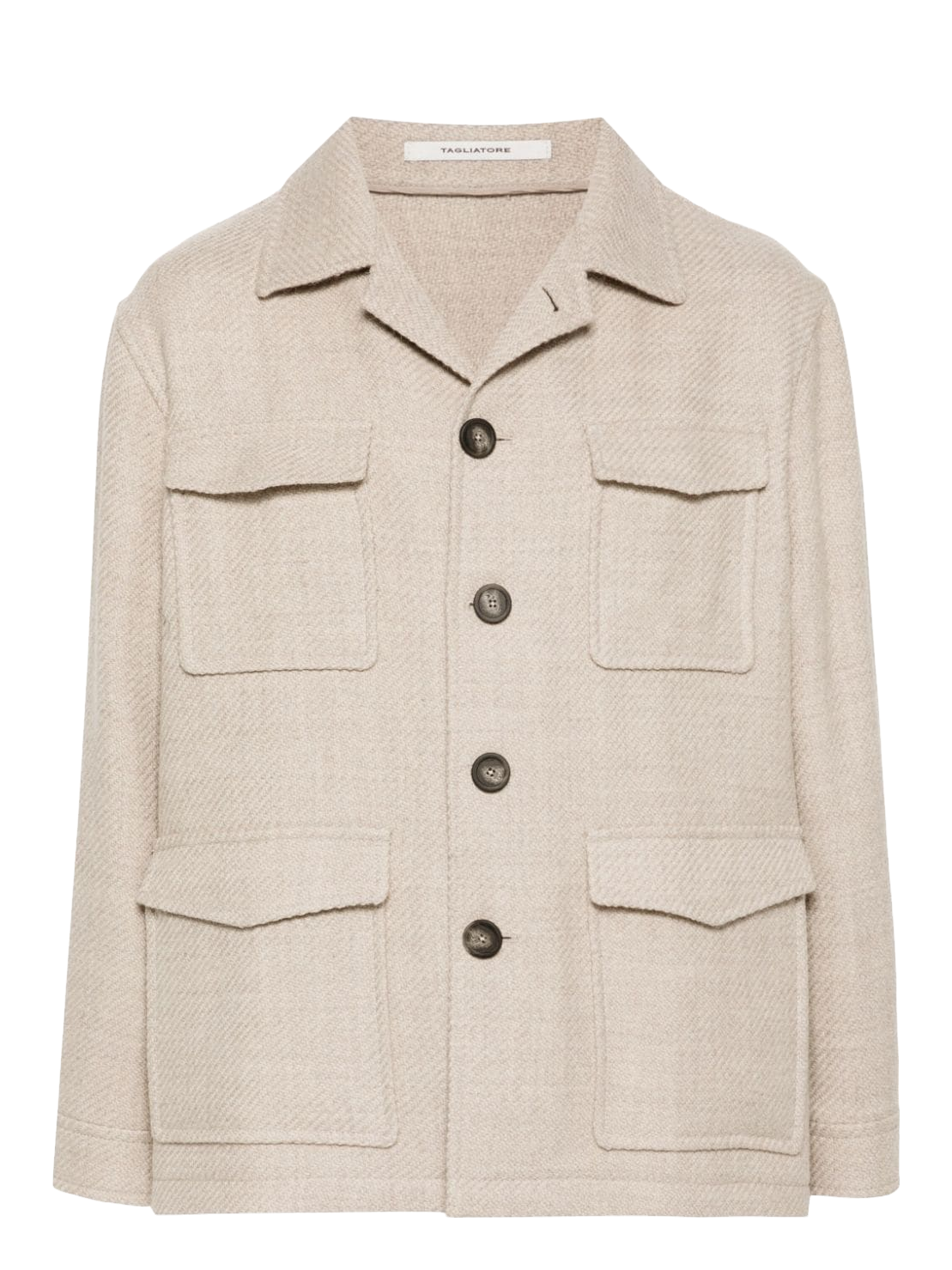TAGLIATORE wool shirt jacket