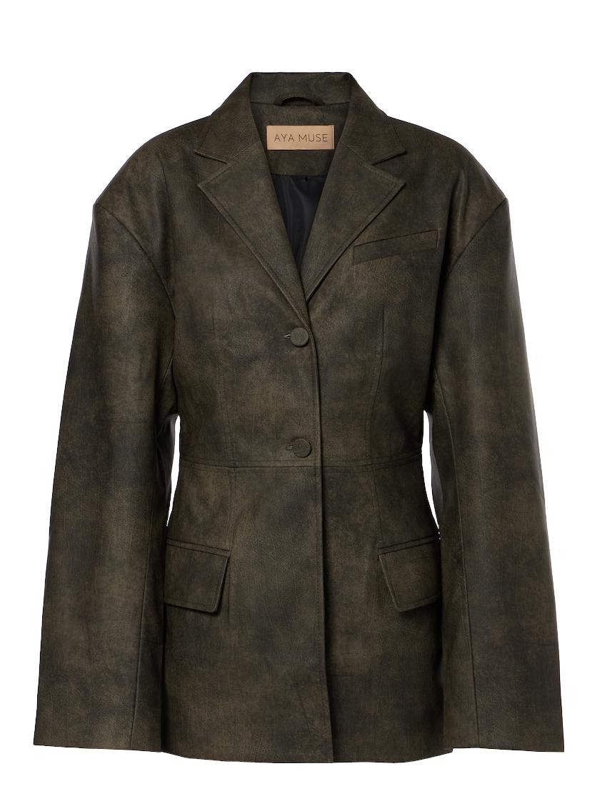 AYA MUSE Aya Muse Kaya Faux Leather Jacket