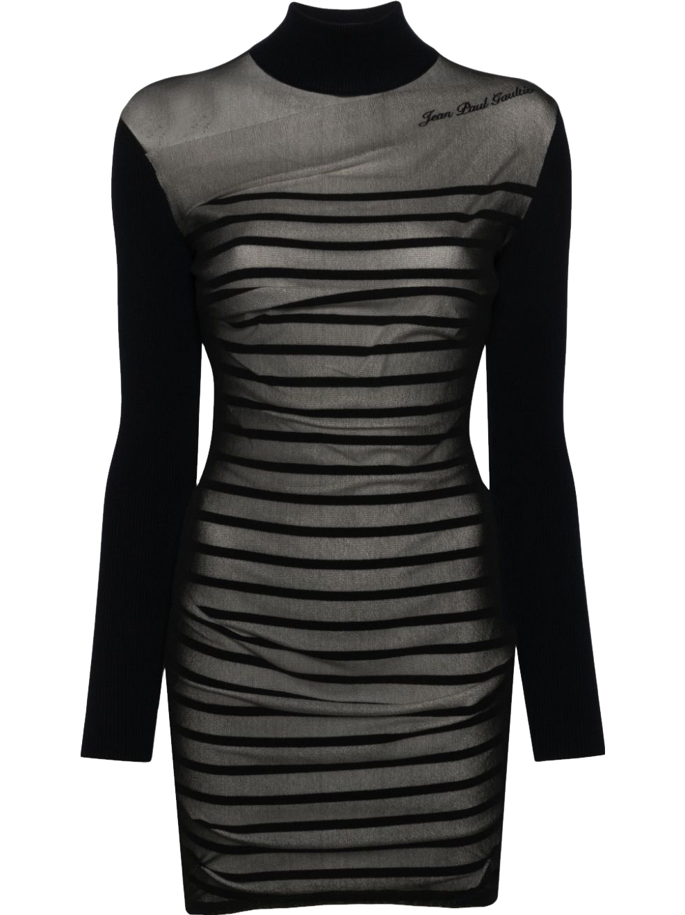 JEAN PAUL GAULTIER Jean Paul Gaultier Striped Mini Dress