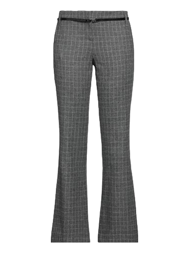 MAJE MAJE Flared Flannel Pants