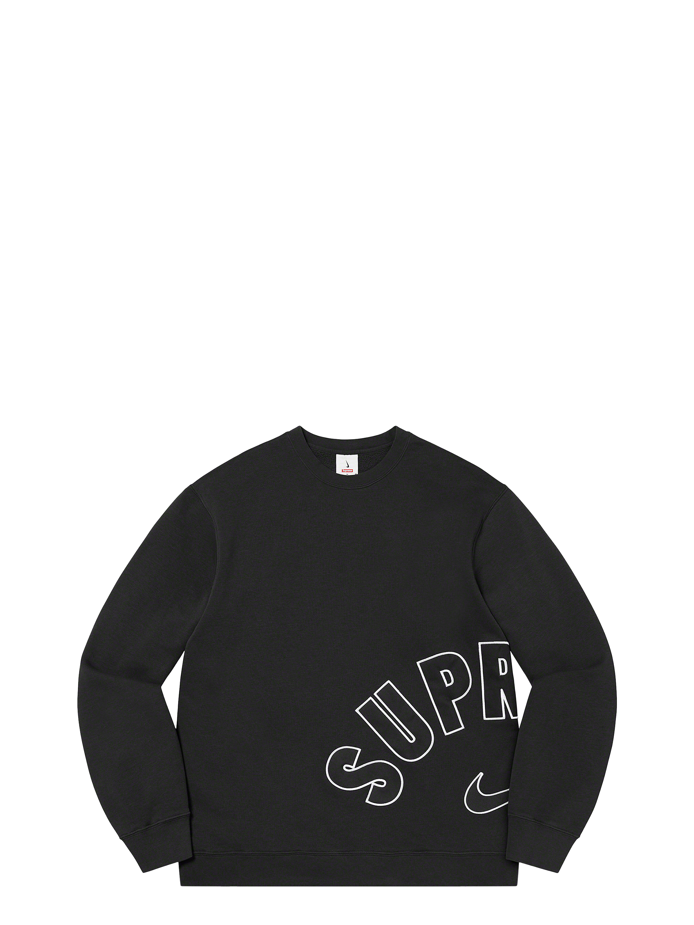 Supreme X Nike Arc Crewneck - Black | Editorialist