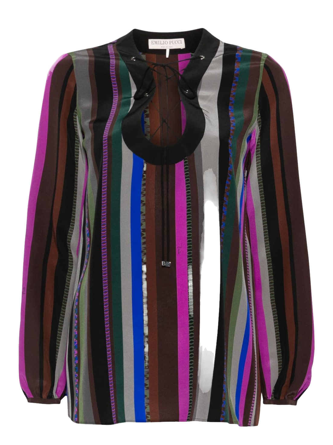 EMILIO PUCCI PUCCI Silk Georgette Crepe Blouse