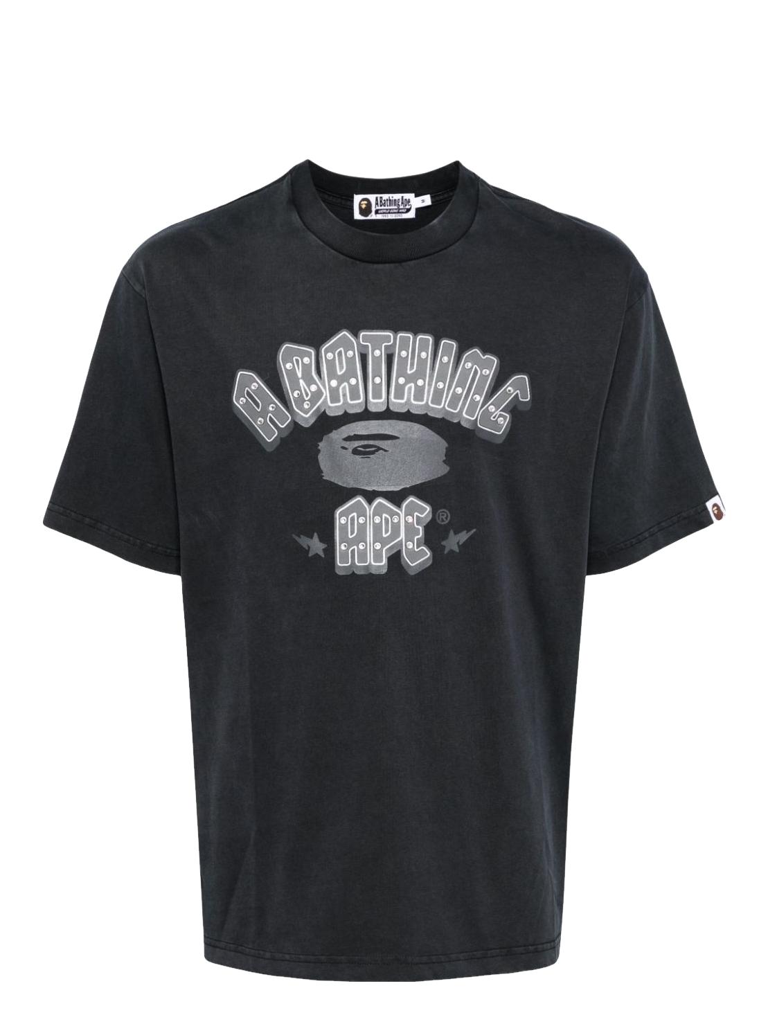 A BATHING APE graphic print t-shirt