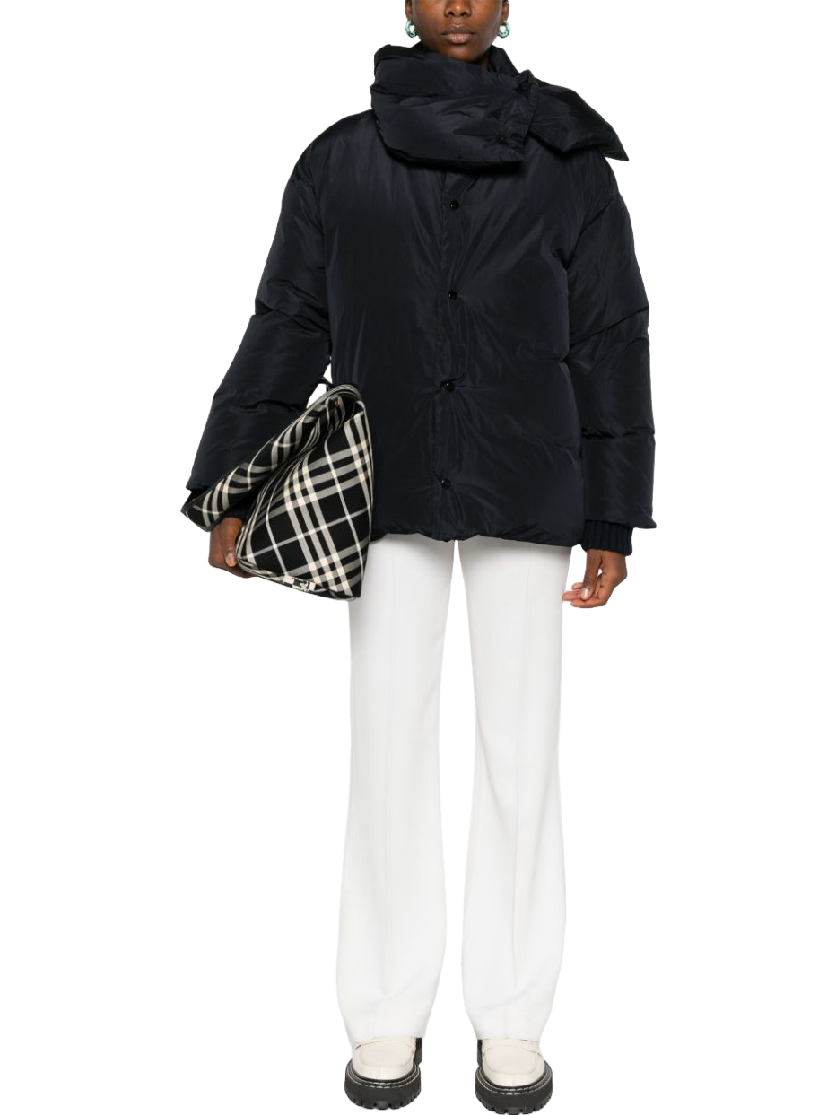 FABIANA FILIPPI Fabiana Filippi Detachable-Collar Padded Jacket