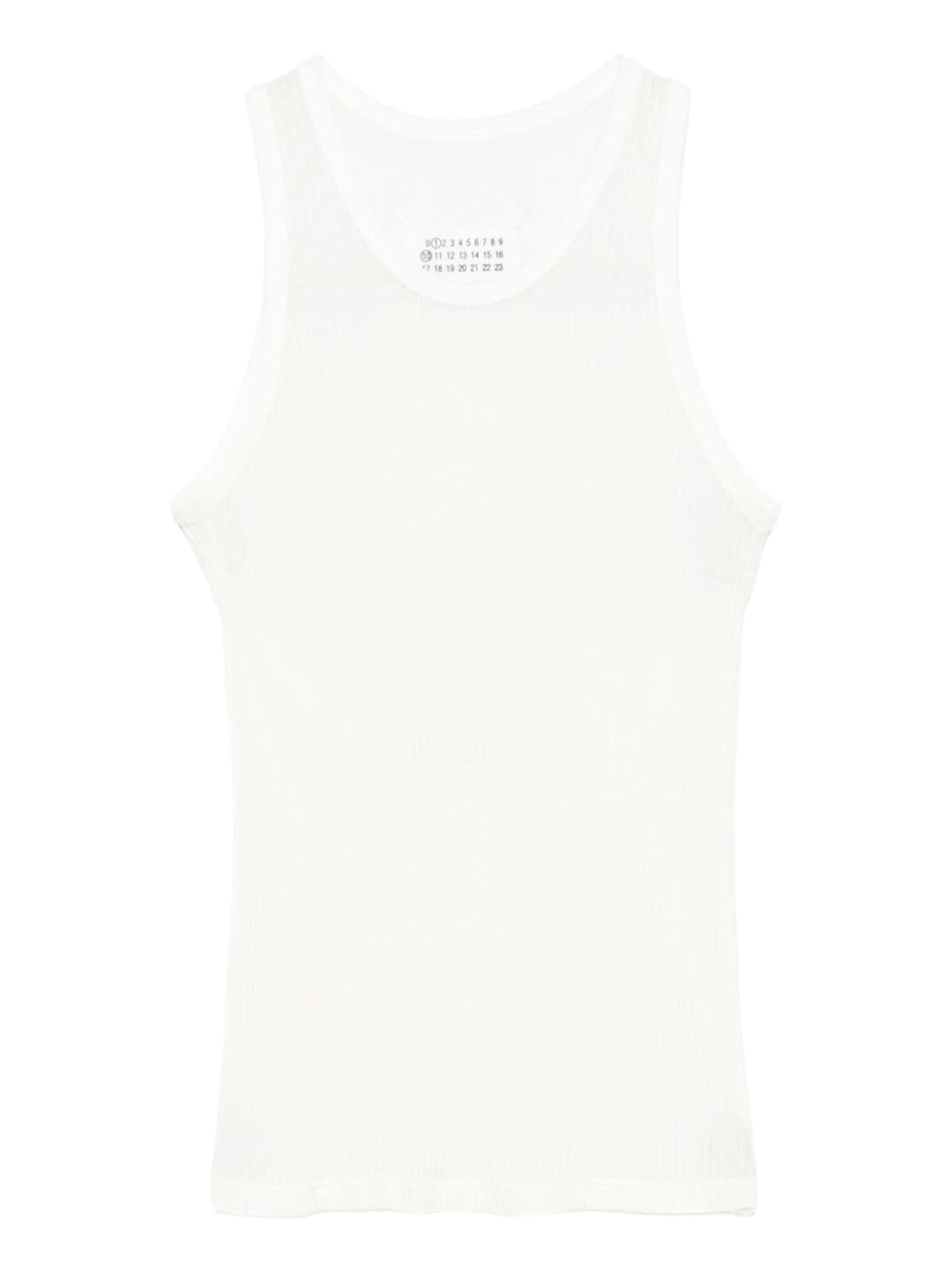 MAISON MARGIELA Maison Margiela silk tank top