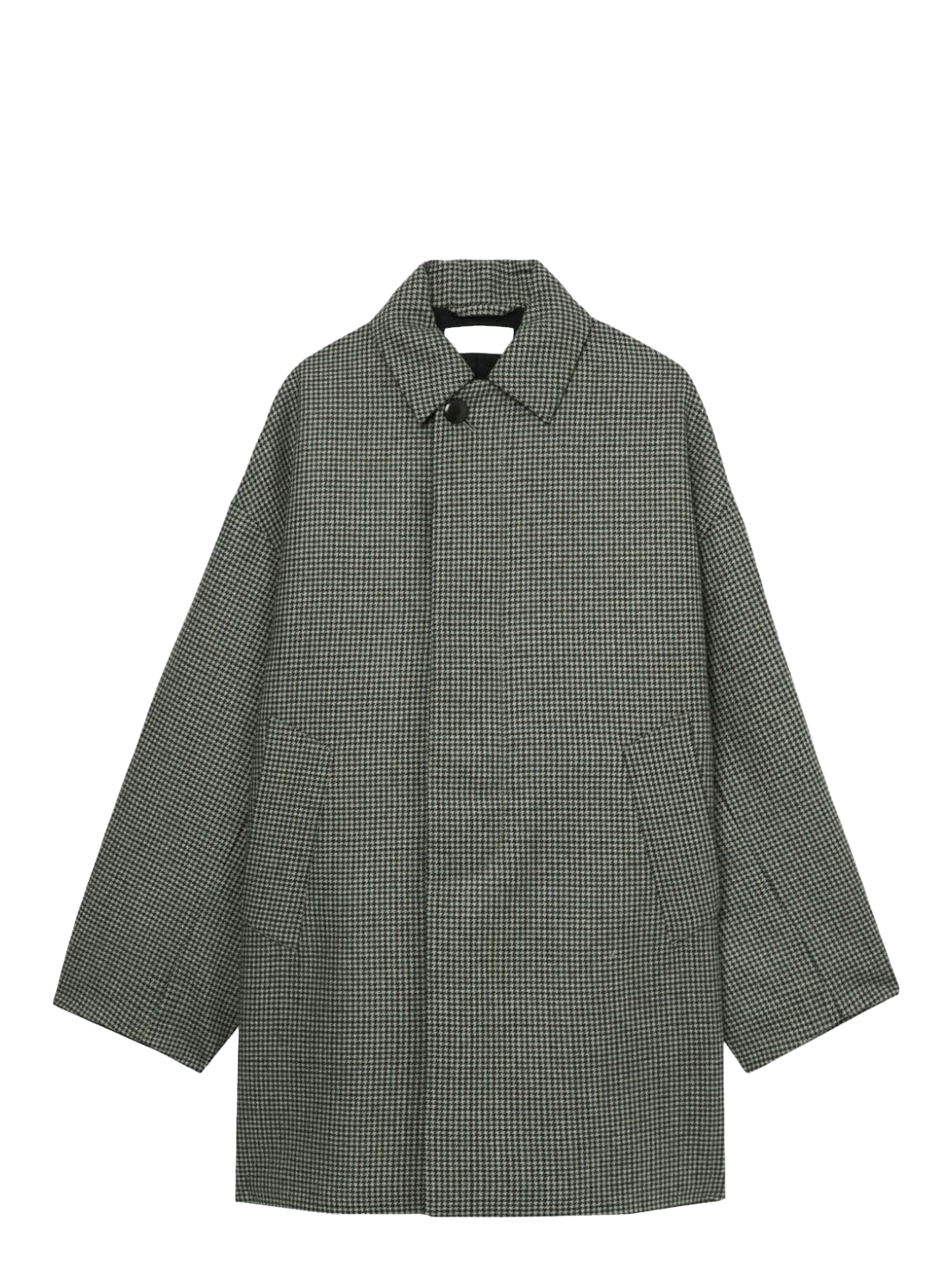 RANDOM IDENTITIES Random Identities Check-Print Coat