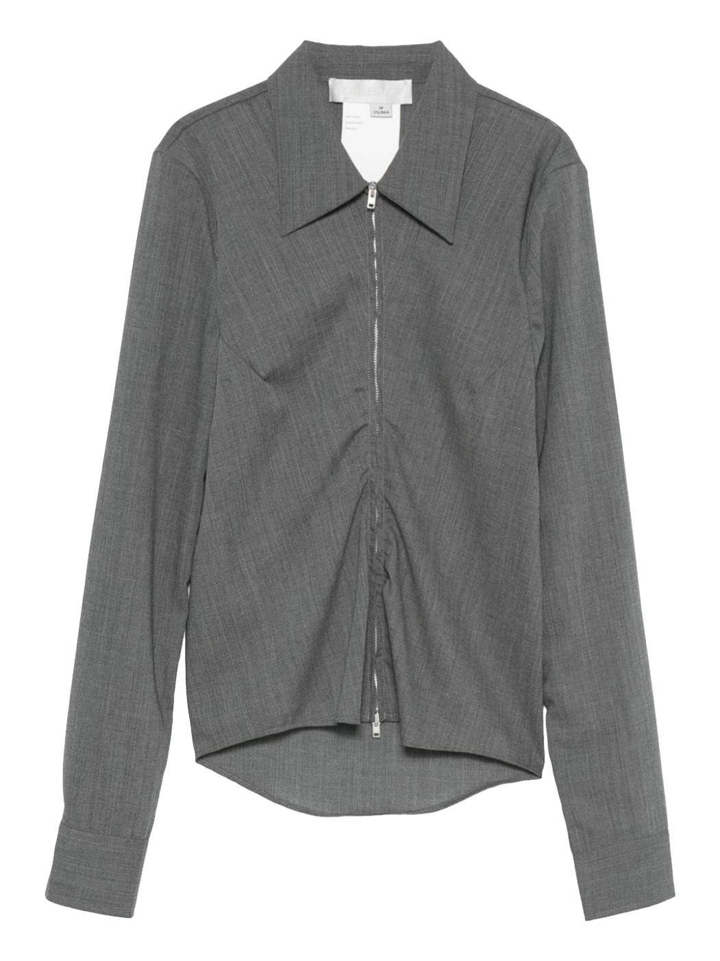 OUR LEGACY Slim Zip Shirt