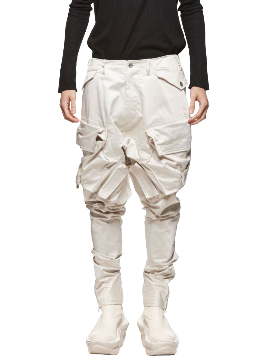 JULIUS Julius Gasmask Cargo Trousers