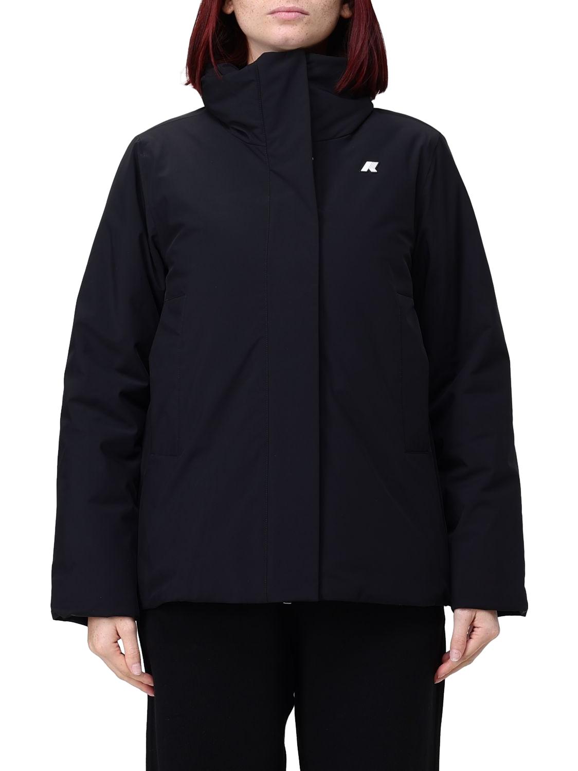 K-WAY Marla Padded Hooded Windbreaker Jacket - K-WAY