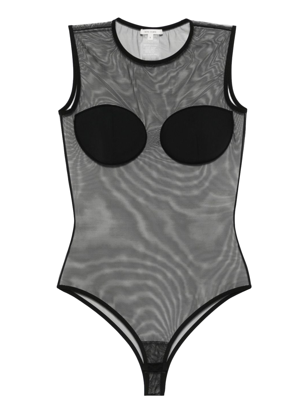 NENSI DOJAKA Nensi Dojaka Semi-Sheer Bodysuit