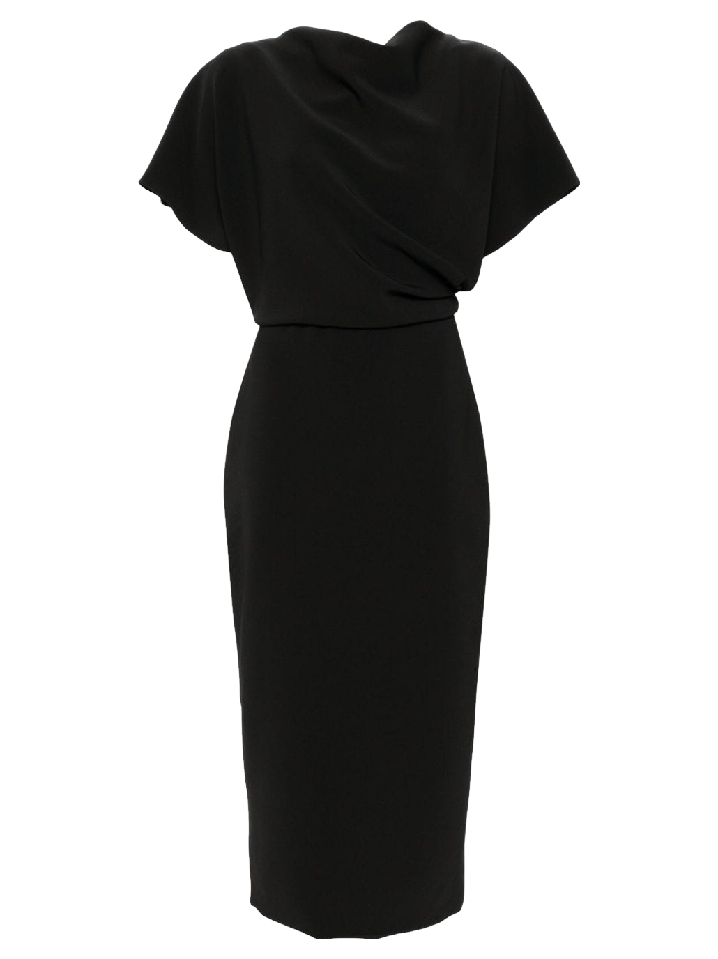 LORO PIANA Loro Piana Blacky Dress with Back Drape