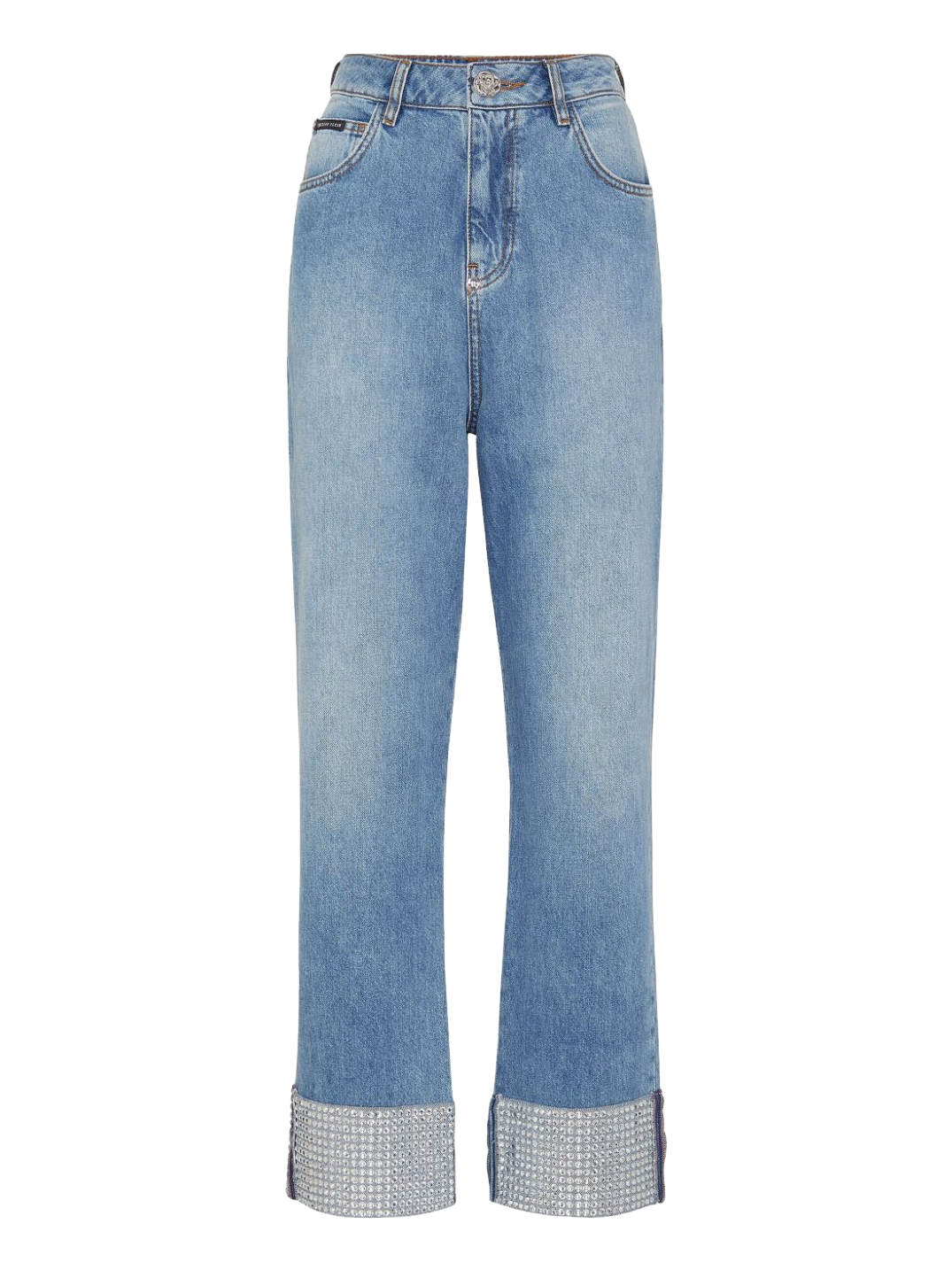 PHILIPP PLEIN Philipp Plein Embellished Straight-Leg Jeans