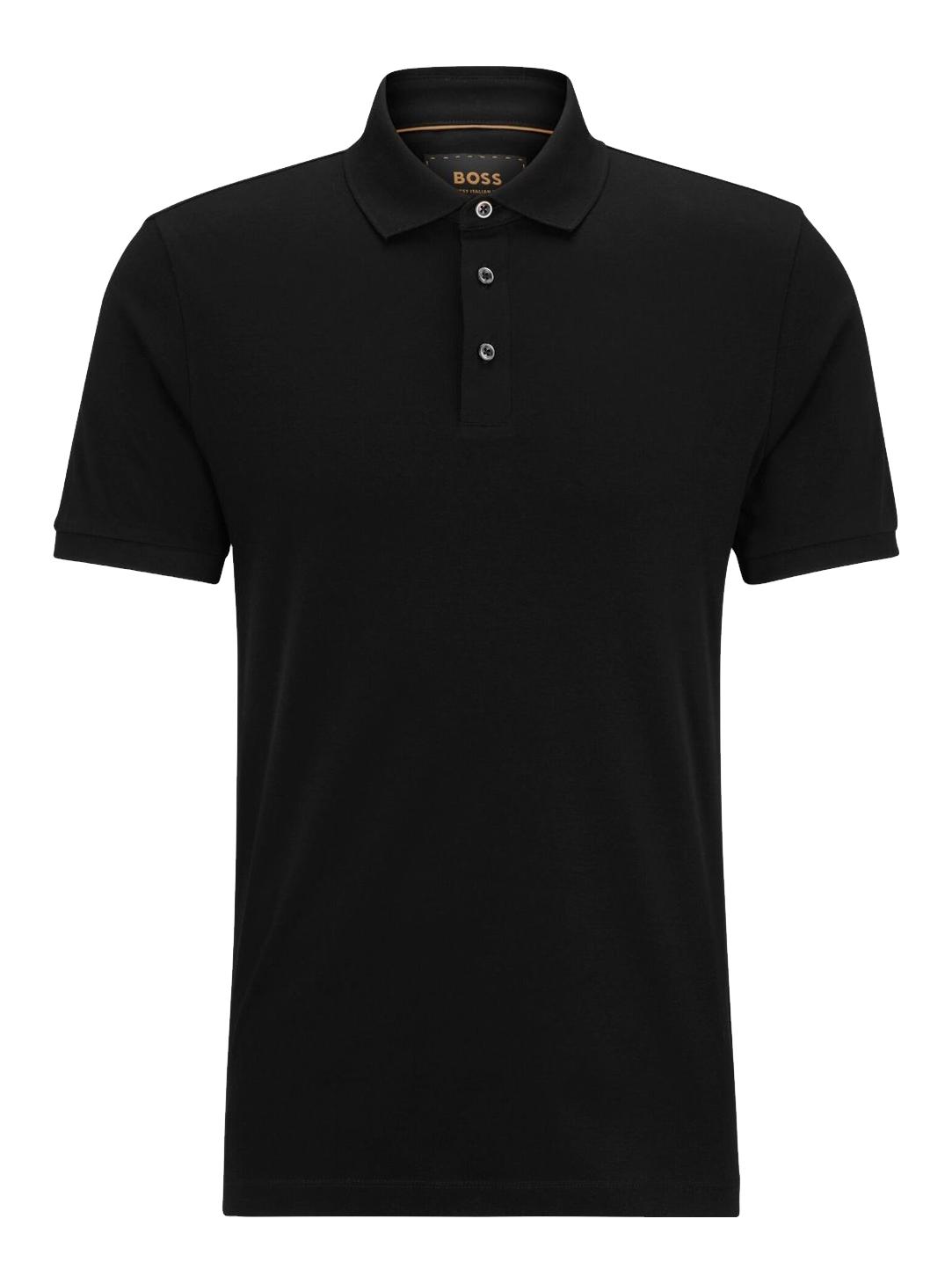 BOSS short-sleeve cotton polo shirt