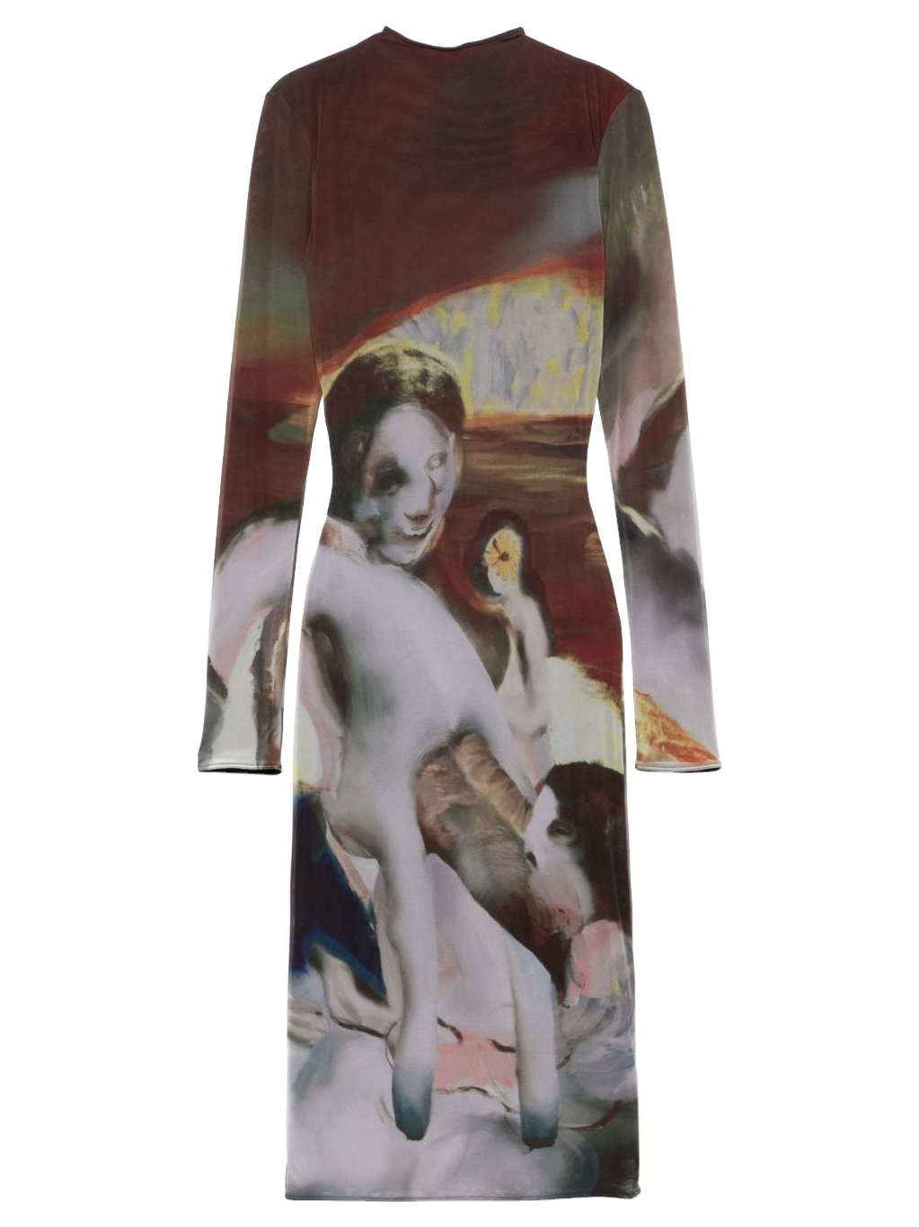 JEAN PAUL GAULTIER Jean Paul Gaultier Tattoo Print Top