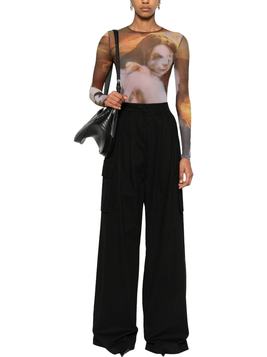 MUGLER Mugler Sunset Sees Sheer Bodysuit