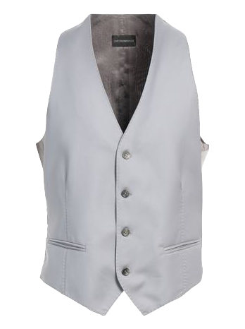 EMPORIO ARMANI Emporio Armani Tailored Vest in Virgin Wool