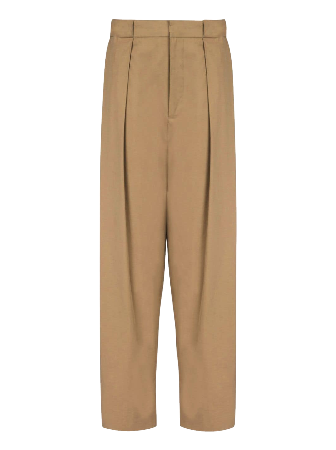 BALMAIN Balmain Pleated Cotton Trousers
