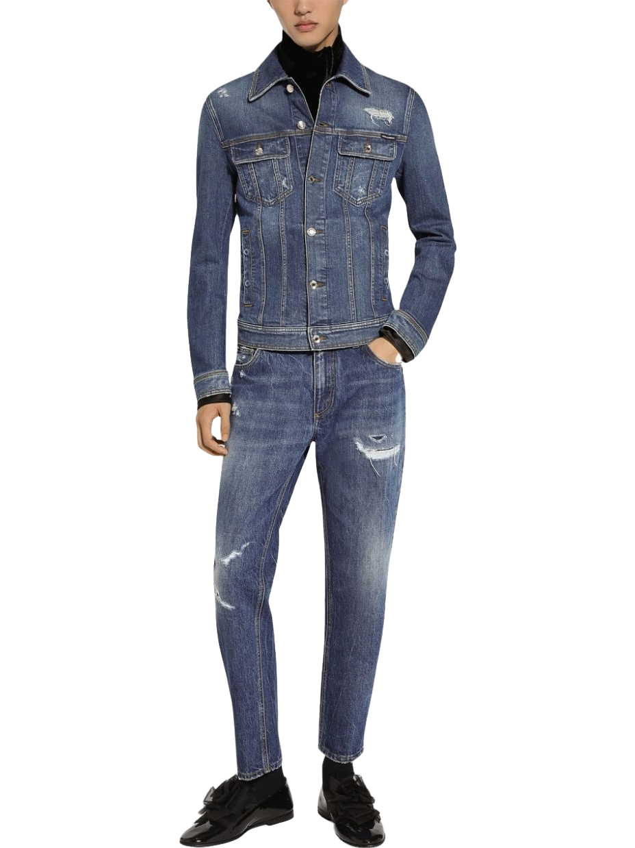 DOLCE & GABBANA Dolce & Gabbana Buttoned Denim Jacket
