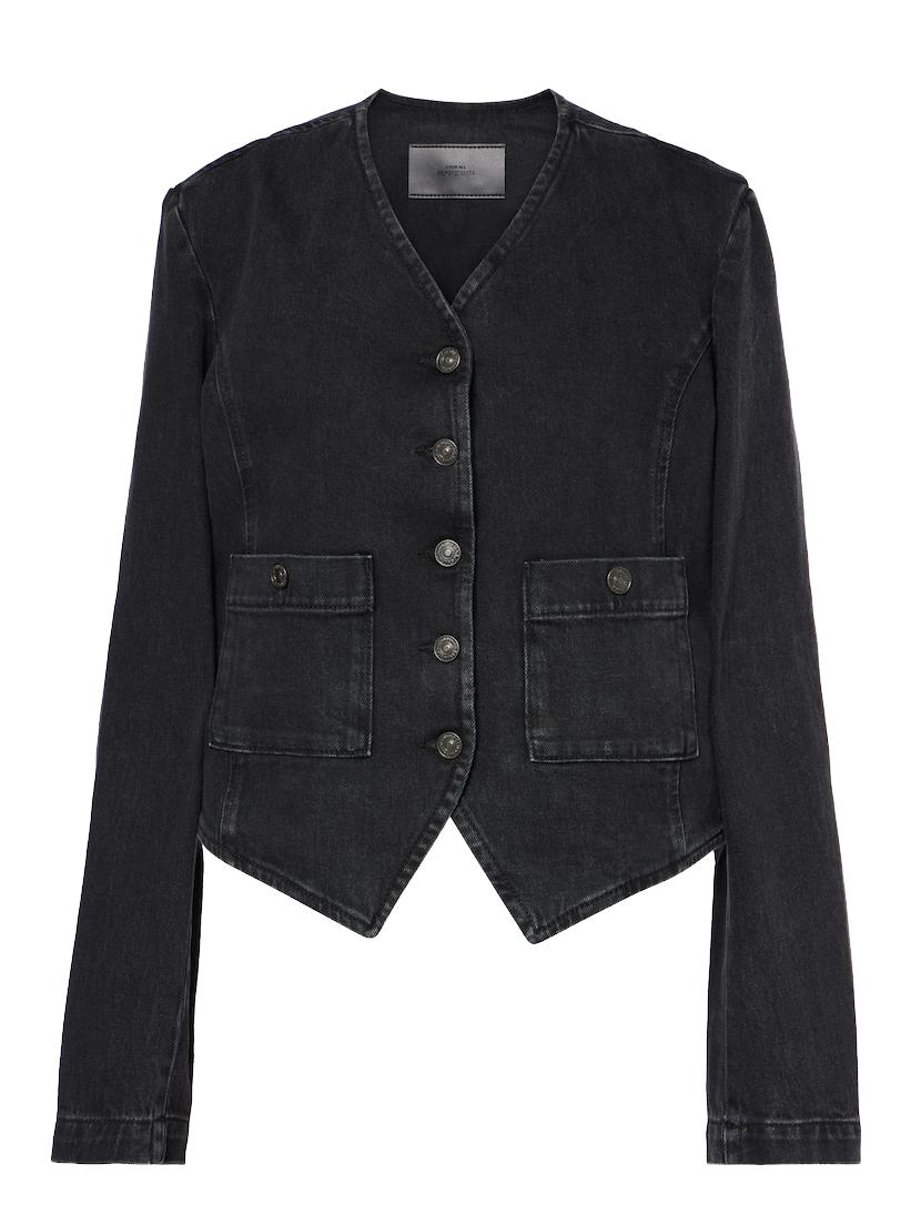 ALAÏA High-Waisted Straight Jeans