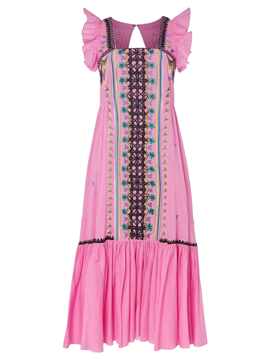 TEMPERLEY LONDON Florentine Midi Dress