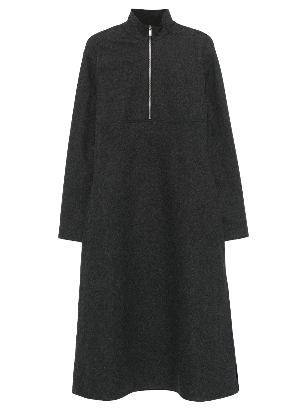 JIL SANDER Jil Sander Virgin Wool Midi Dress