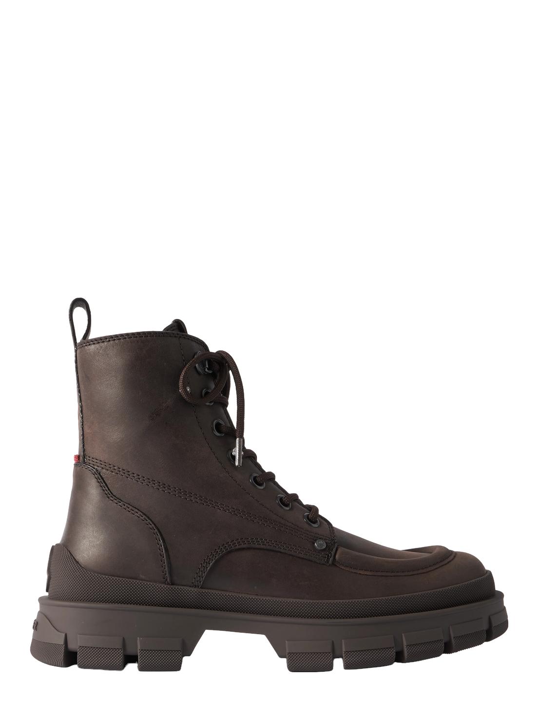 MONCLER Hevea City Leather Boots