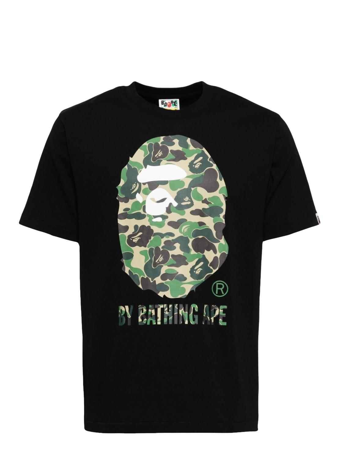 A BATHING APE logo-print cotton t-shirt