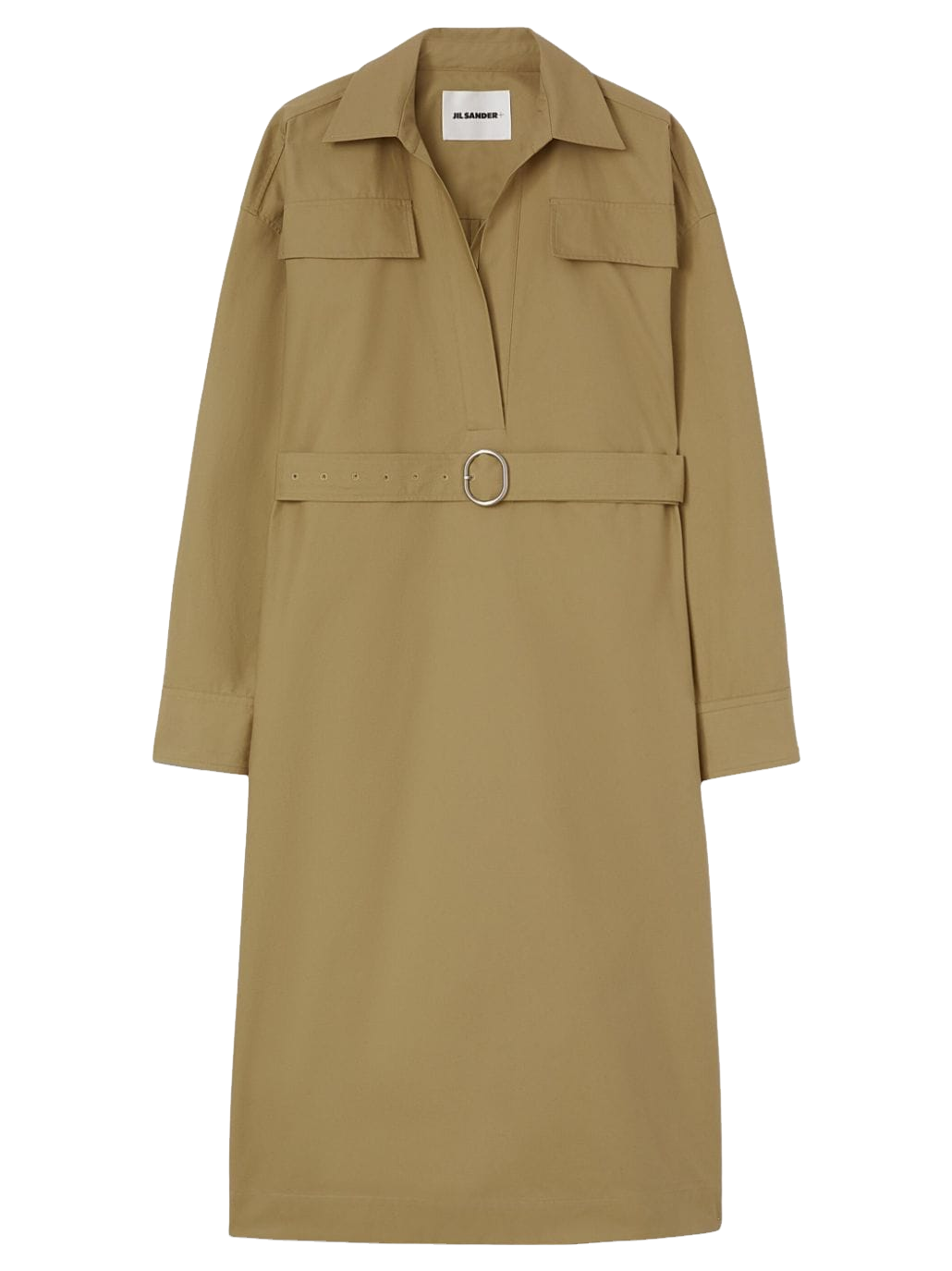 JIL SANDER Jil Sander Classic-Collar Cotton Dress