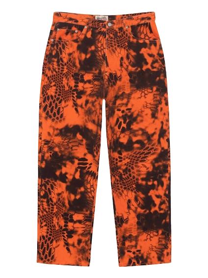 StüSsy Big Ol Kryptek Camo Jean - Inferno | Editorialist