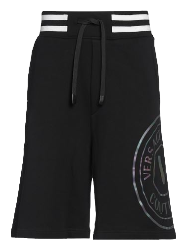 VERSACE VERSACE JEANS COUTURE Cotton Blend Athletic Bermuda Shorts