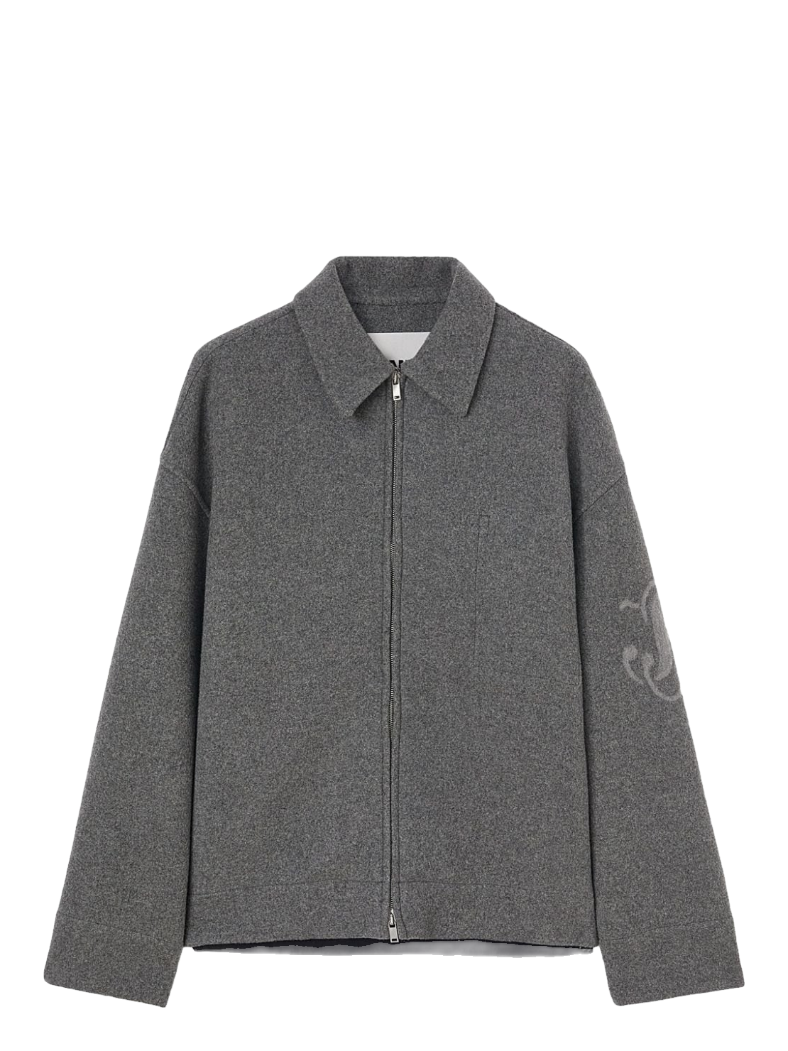 JIL SANDER Jil Sander Zipped Up Wool Jacket