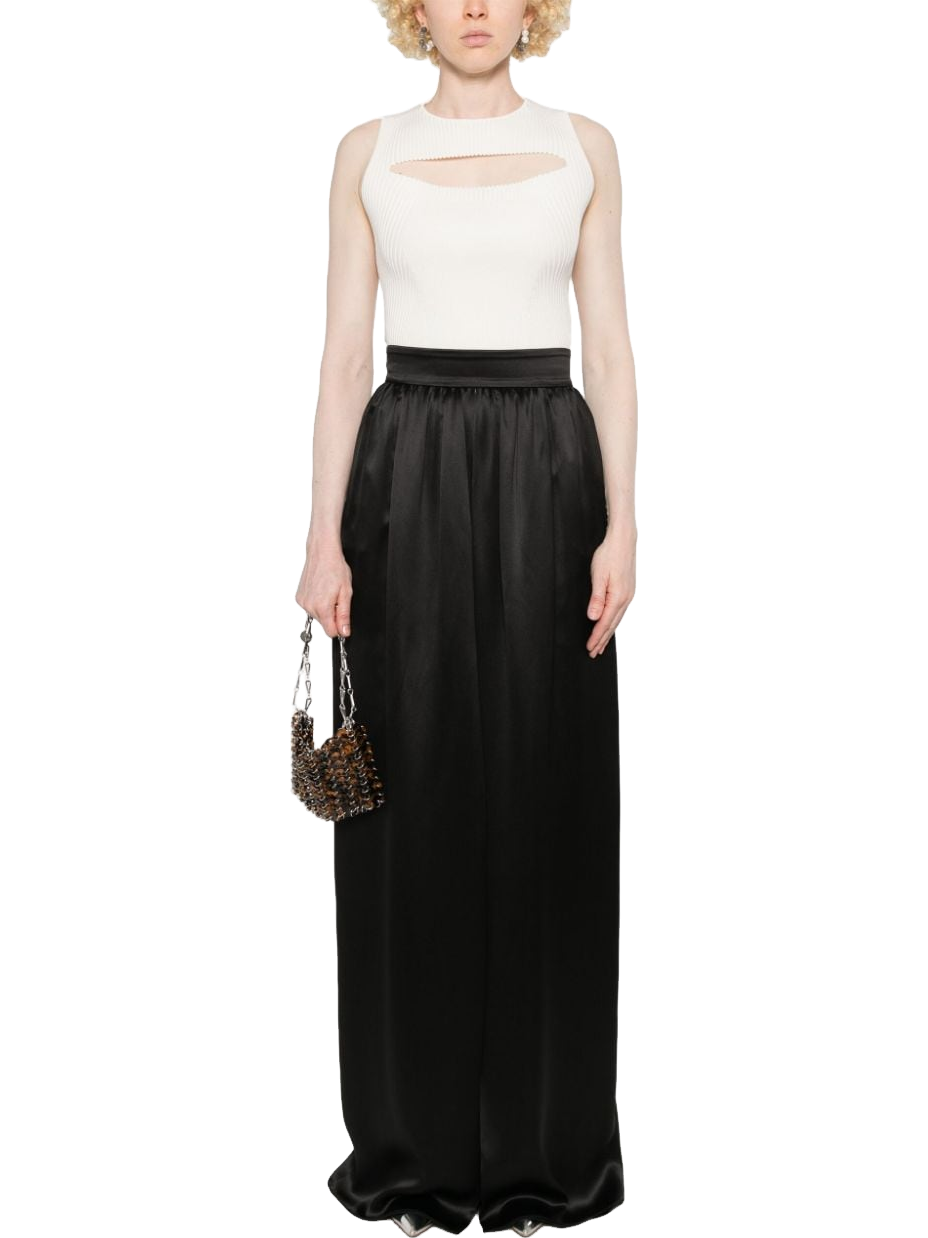 DOLCE & GABBANA Dolce & Gabbana Silk Maxi Skirt